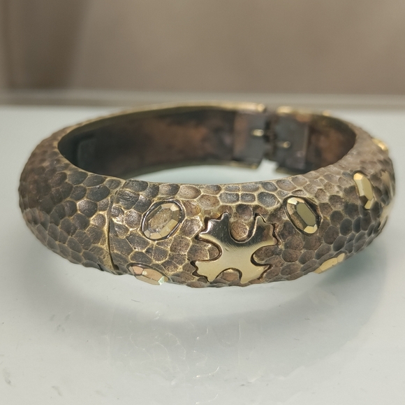Tat2 | Jewelry | Tat2 Designs Hammered Gold Cross Swarovski Crystal ...
